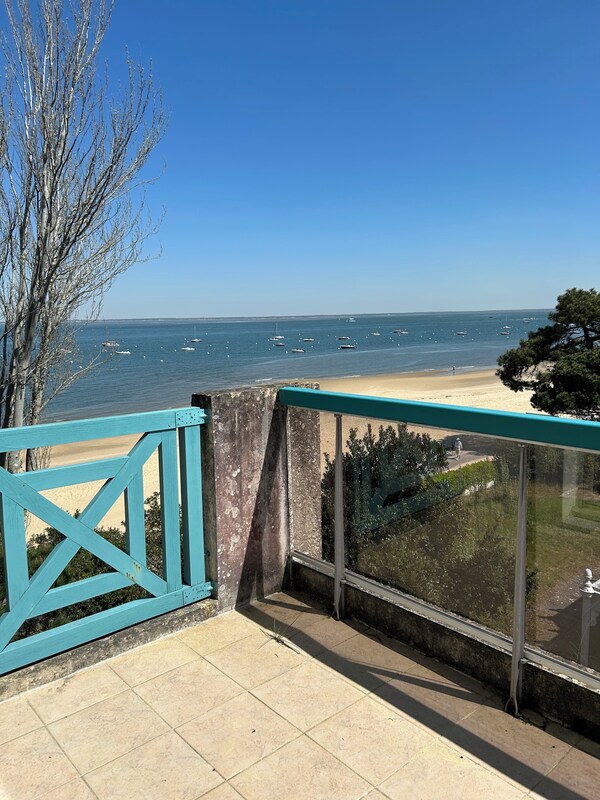 Beautiful Sea View Direct Access To Eyrac Beach Apartment 2 Rooms/5 People Charm Comfort - Arcachon