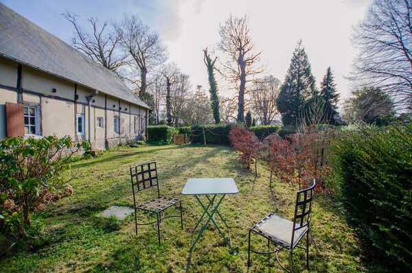 La Mare Canuel, Appartement Avec Jardin - Plage de Varengeville-sur-Mer