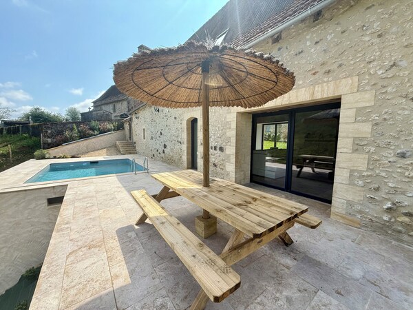 Gîte De Charme Avec Piscine - Fleurac