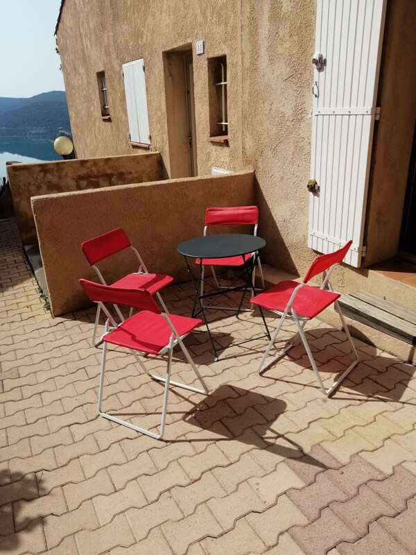 Appartement 38 M2, 4 Personnes, Wifi Fibre, Bord Du Lac De Ste Croix Du Verdon - Bauduen