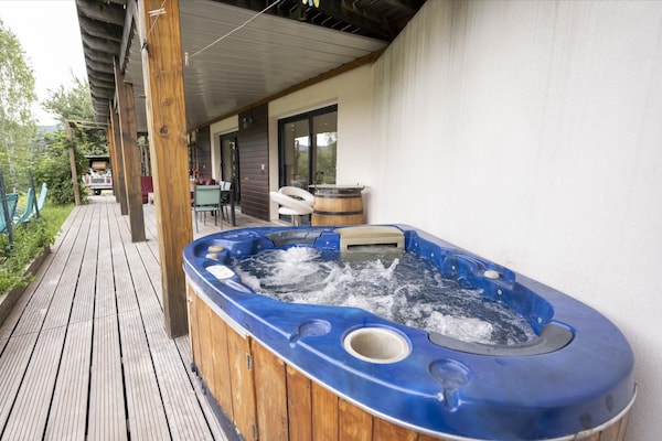 Le Chalet De L'eden Des Grisons Et Son Jacuzzi, Au Pied Du Lac De Serre-ponçon. - Chorges