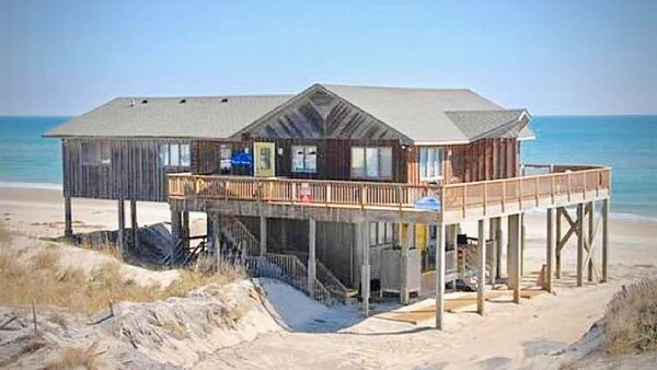 Escape To This Rare Oceanfront Rentaltwo Neighboring Homes Booked Together! - Nags Head, NC