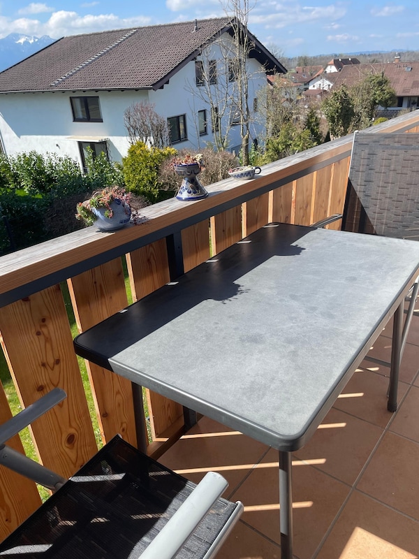 Ferienwohnung Marion - Maisonette, 78 Qm, Für 2 - 4 Pers., Balkon, Kabel/sat-tv, Internetanschluss - Chiemsee