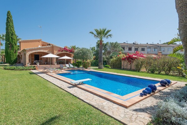 Mulholland Villa - Ferienhaus Mit Privatem Pool - Can Picafort