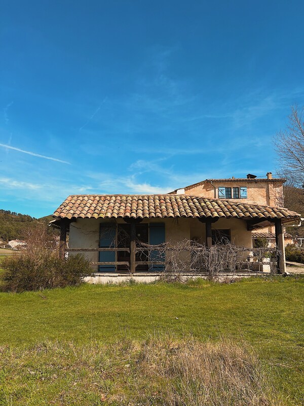 Cottage-apartment-ensuite Bad-blick Auf Die Landschaft - Verdonschlucht