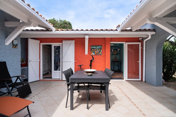 Le Cabanon - Petit Coin De Paradis Avec Terrasse Privée, Wi-fi Et Climatisation - Bandol