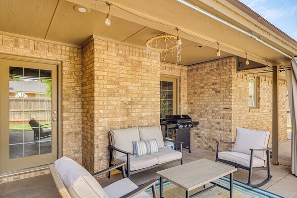 8 Mi To Texas Tech: Home W/ Patio In Lubbock - Lubbock, TX