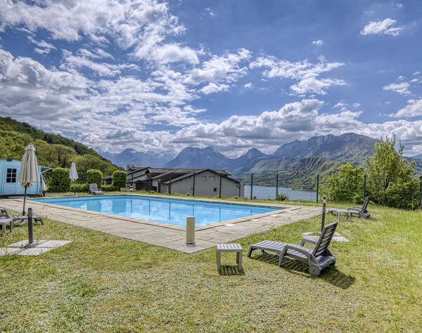 L'hermitage  Panoramic View Apartment - Talloires-Montmin