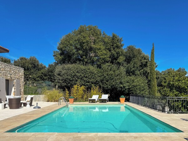 Villa Moderne 8p, Piscine Et Vue Montagnes - Montauroux