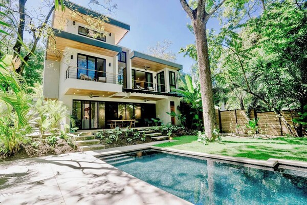 Casa Lillybelle, New 4br W Office, Walk To Beach - Nosara
