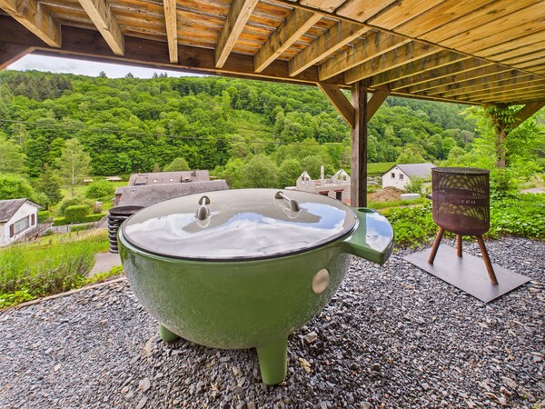 Cabin Vr 4, Zicht Semois-rivier! - Paliseul