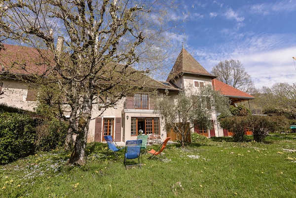 St Jorioz - Ecrin Bleu, Rez De Jardin 2 Pas Du Lac - Doussard