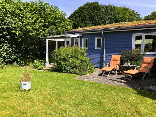 Lieblingsplatz Am Meer - Das Ferienhaus Blaue Pause Mit Kamin Und Garten. - Langballig