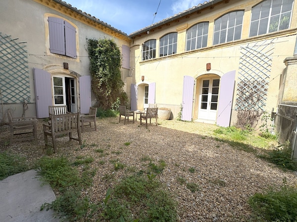 La Roumanières - Maison De Village Type Mas - Sommières