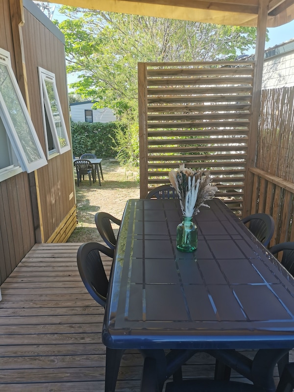 Mobil Home 6 People - Direct Beach Access - Torreilles (66) - Sainte-Marie