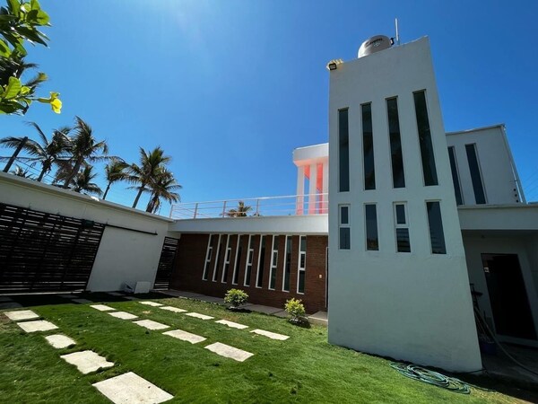 Casa En La Playa Cerca De La Barra De Pie De La Cuesta ( Alberca Y Pet Friendly) - Pie de la Cuesta