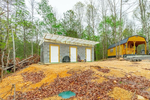 Come Glamping With Us! Cozy Cabin With 1 Bedroom And Ac, Wifi In Leesburg! - Alabama