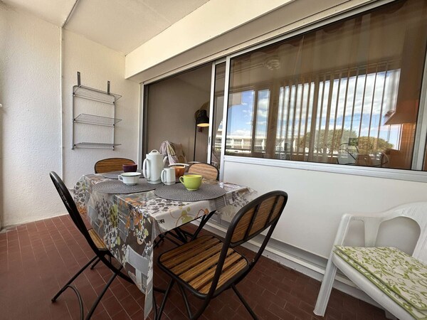 Studio Cabine à Port Camargue, Accès Plage 4 Pers - Plage de Port Camargue
