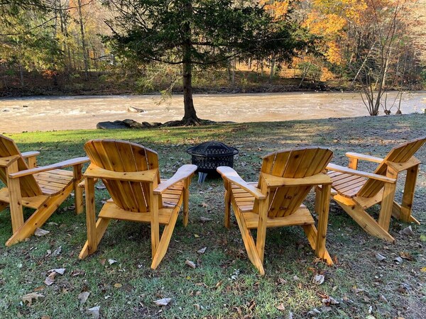 "A Stone's Throw" Cabin  Creekside  Fires  Bbq  Fishing - Phoenicia, NY