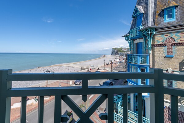 La Falaise - Magnifique Vue Mer - ibis Styles Le Treport Mers Les Bains