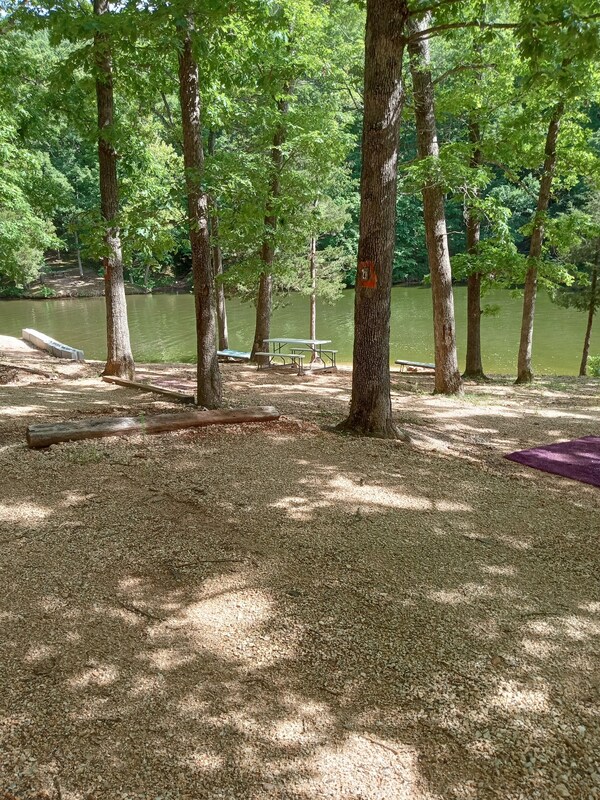 Dnd Campground Site #4 Primitive Lake Front Camping - Missouri