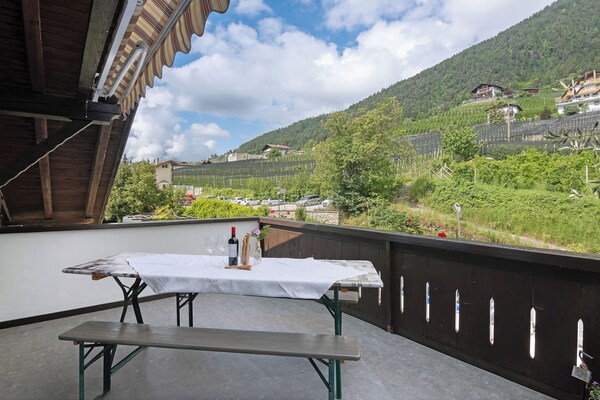 Appartamento 'Kuchler' Con Vista Sulle Montagne, Terrazza Privata E Wi-fi - Merano