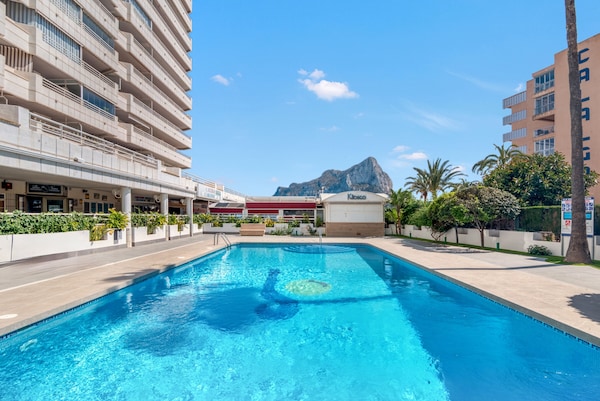 Apartment 'Vistas Al Mar B' With Sea View, Wi-fi And Air Conditioning - Calp