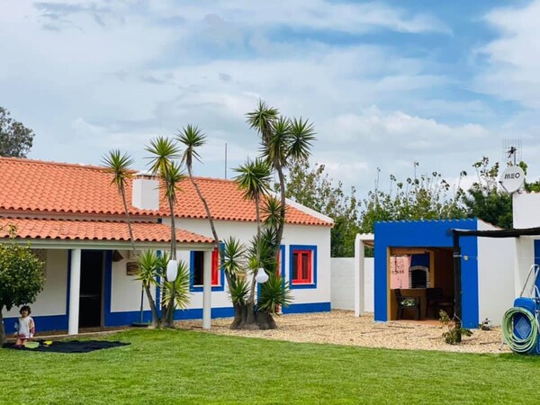 Country House 'Casa 3' With Shared Pool, Private Terrace And Wi-fi - Vila Nova de Milfontes