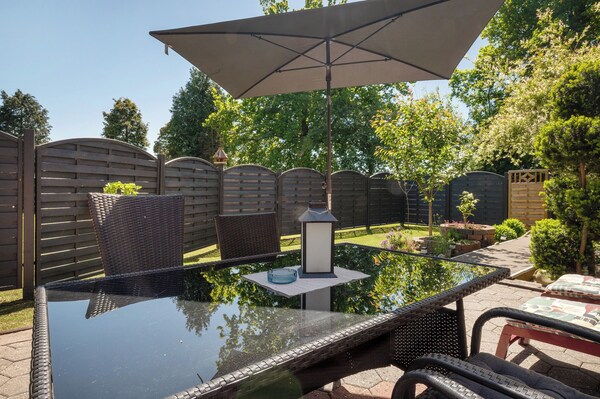 Ferienwohnung 'Wilma Spetzerfehn' Mit Privater Terrasse Und Privatem Garten - Wiesmoor