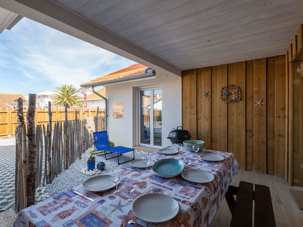 Appartement T3 Pmr Biscarrosse 6 Pers, Clim Parking - Sanguinet