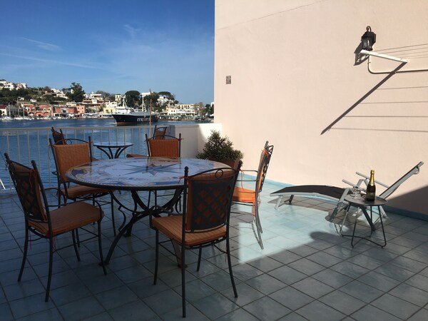 Panorama From Postcard Sea View Apartment In The Port Of Ischia - Ischia