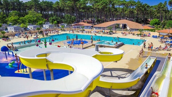 Mobil-home 3 Chambres  Camping 4* Les Oyats  à 800m De La Plage - Soorts-Hossegor
