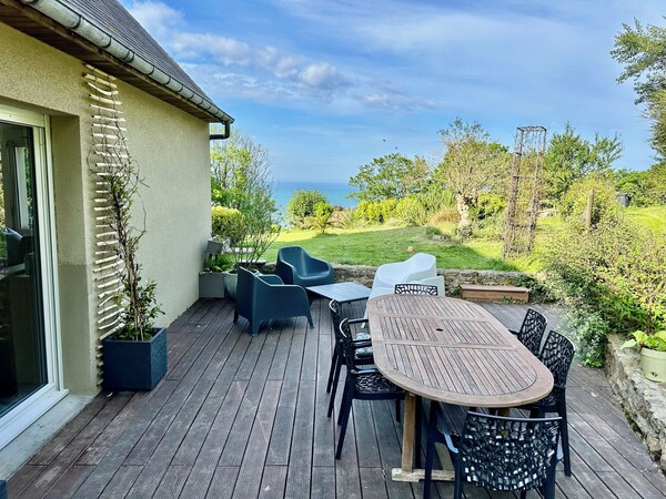 Grande Villa Avec Vue Mer Et Spa\n+ Ferme Aux Animaux - Cotentin