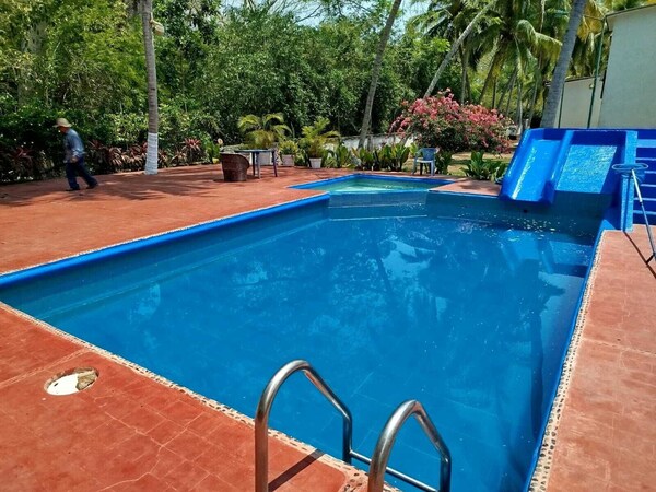 Beautiful Apartment With A Pool Ixtapa Zihuatanejo With Wifi, Ac - Ixtapa Zihuatanejo