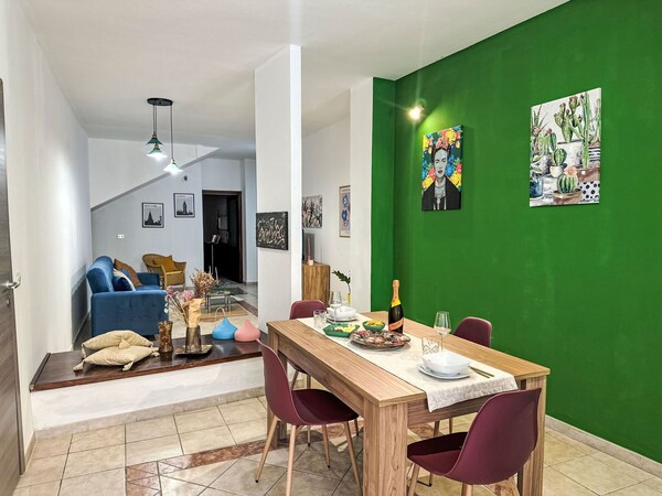 Joli Appartement Pour 2 Personnes Avec Climatisation, Wifi, Tv Et Parking - Sorso