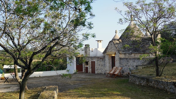 Trullo Surrounded By Greenery, Olive Groves And Orchards, In The Heart Of The Itria Valley - Ceglie Messapica