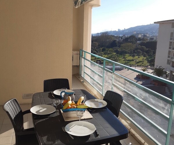 Bright Apartment Near Beach With Pool - Antibes