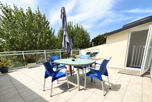 Cv013 - Cervia, Wonderful Penthouse With Panoramic Terrace - Cervia