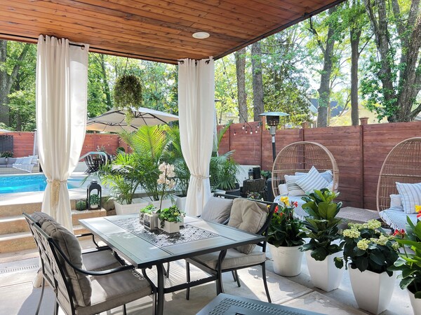 Leau Hill - A Quiet Luxury Retreat + Saltwater Pool In The Heart Of Atlanta - Atlanta, GA