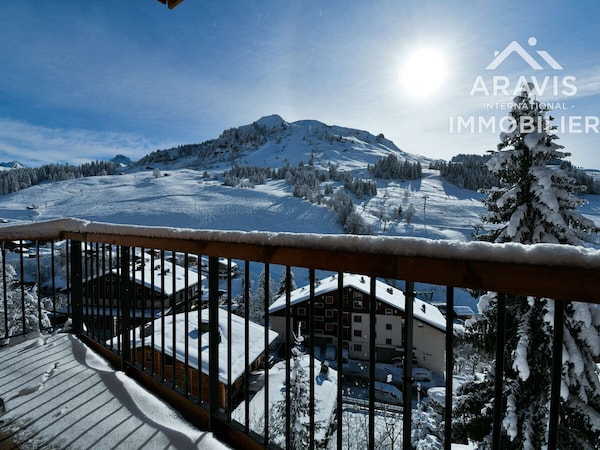 Appartement Moderne 6 Pers., Confortable Avec Balcon - Le Grand-bornand - Bonneville