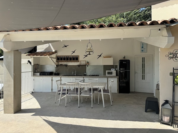 Gîte Avec Piscine Face Aux Vignes, à 3 Km De Vaison-la-romaine - Vaison-la-Romaine