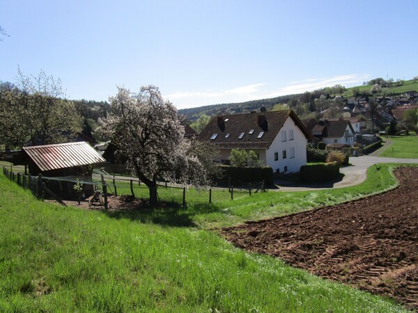 "Geistalblick"  -  Große, Helle Ferienwohnung Bis 6 Personen Nähe Bad Hersfeld - Bad Hersfeld