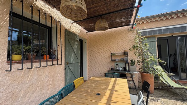 Maison Vue Mer 8prs Et Climatisé - La Favière