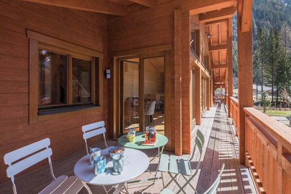 Spacieux Chalet Avec Vue Mont Blanc Sublime - Argentière