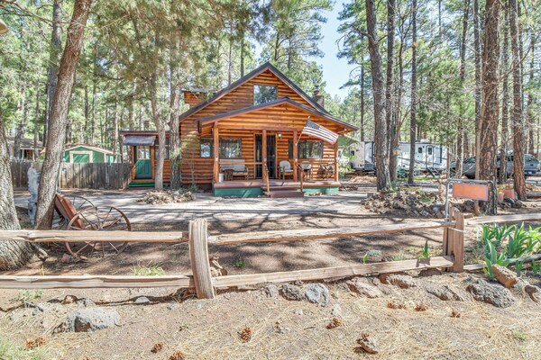 1 Mi To Rainbow Lake: Forest-view Sanctuary! - Pinetop-Lakeside, AZ