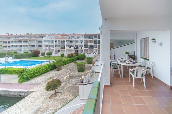 Welcs Apartamento 243 Emp Con Terraza Con Vista - Empuriabrava