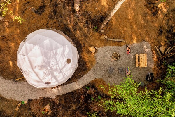 Cozy Glamping Dome Perfect For Couples Near Brimstone And Big South Fork - Rugby, TN