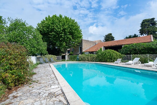 Holiday Home 'Maison De Campagne Au Calme' With Mountain View, Private Pool And Wi-fi - Crest