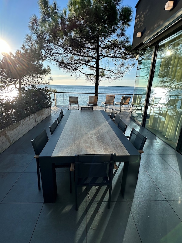 Magnificent Villa On 1st Line, Direct Beach Access, Close To Shops - Cap Ferret
