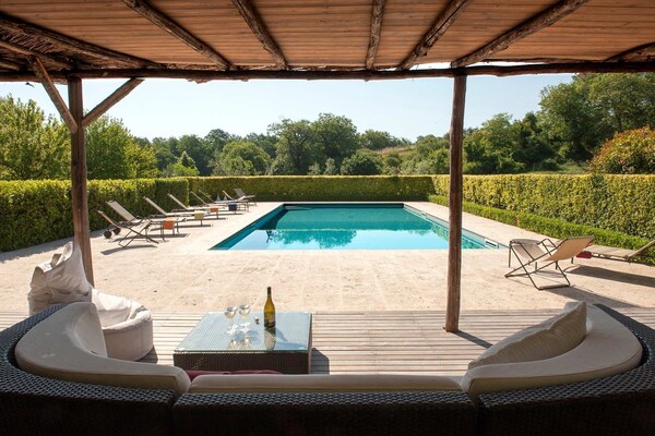 My Rental Homes - Villa Collombroso With Pool, Large Terrace And Pergola - Orvieto